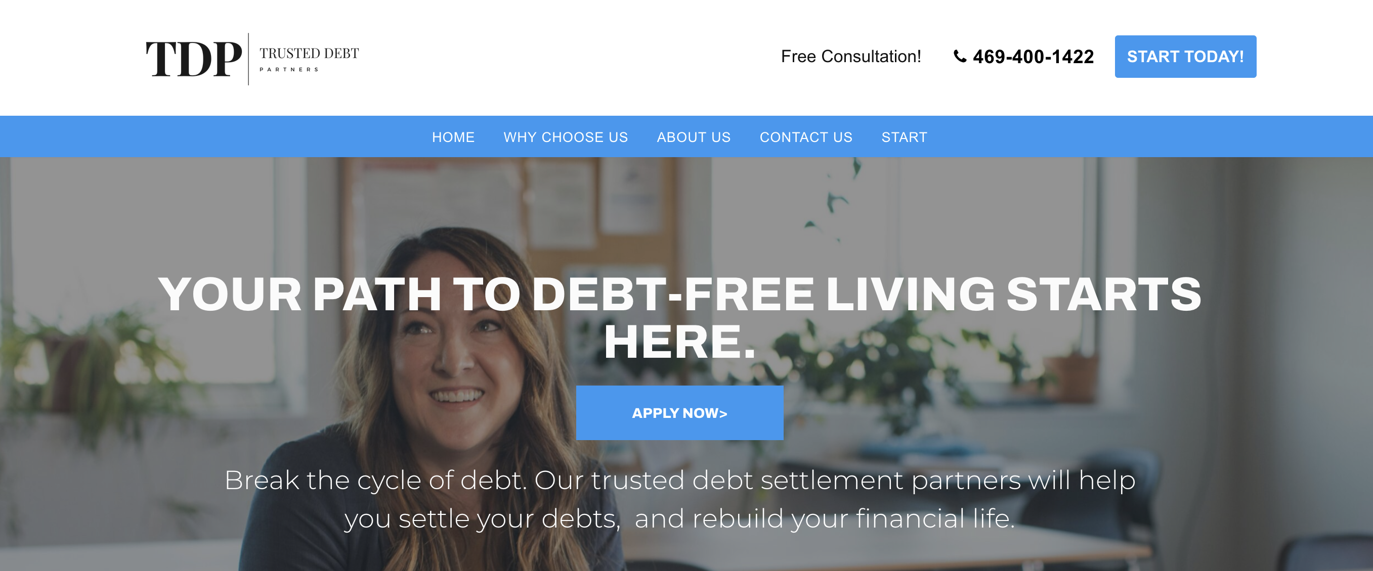 Visitor Info - Trusted Debt Partners